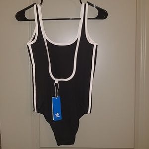 adidas | Tops | Adidas Originals 3 Stripe Bodysuit | Poshmark